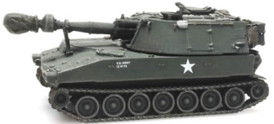 ARTITEC US ARMY M109A1 PALADIN TRAIN LOAD – Makin' Tracks