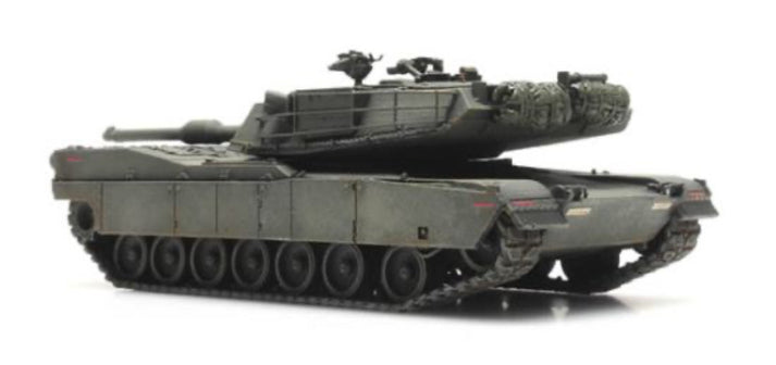 ARTITEC US ARMY M1A1 ABRAMS OD GREEN TRAIN LOAD – Makin' Tracks