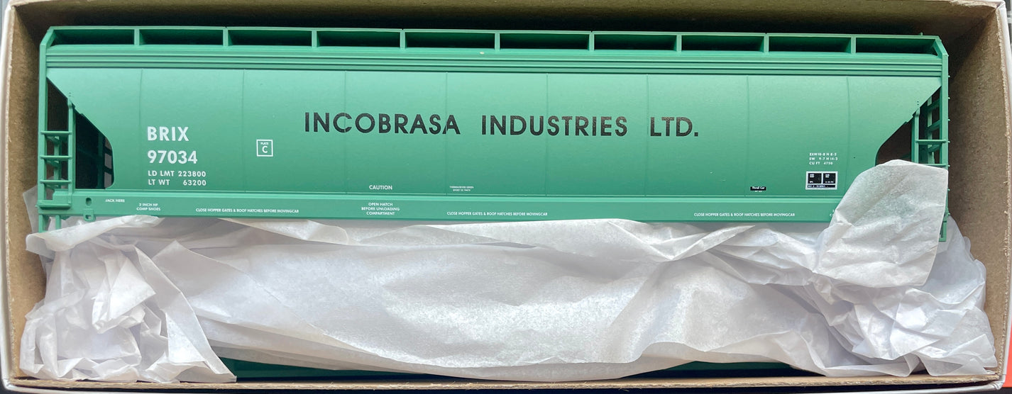 ACCURAIL ACF 3-BAY COVERED HOPPER - INCOBRASA – Makin' Tracks