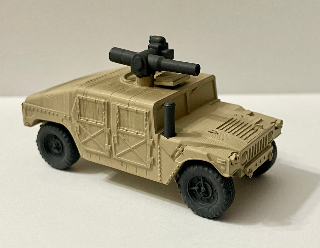 RECON 341 US ARMY HUMVEE WITH TOW MISSILE LAUNCHER (DESERT CAMO ...