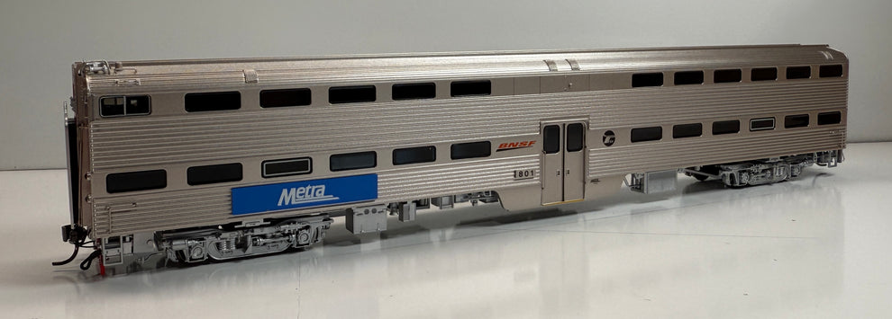 RAPIDO BUDD GALLERY COMMUTER CARS - METRA BURLINGTON SET W/CAB CAR ...