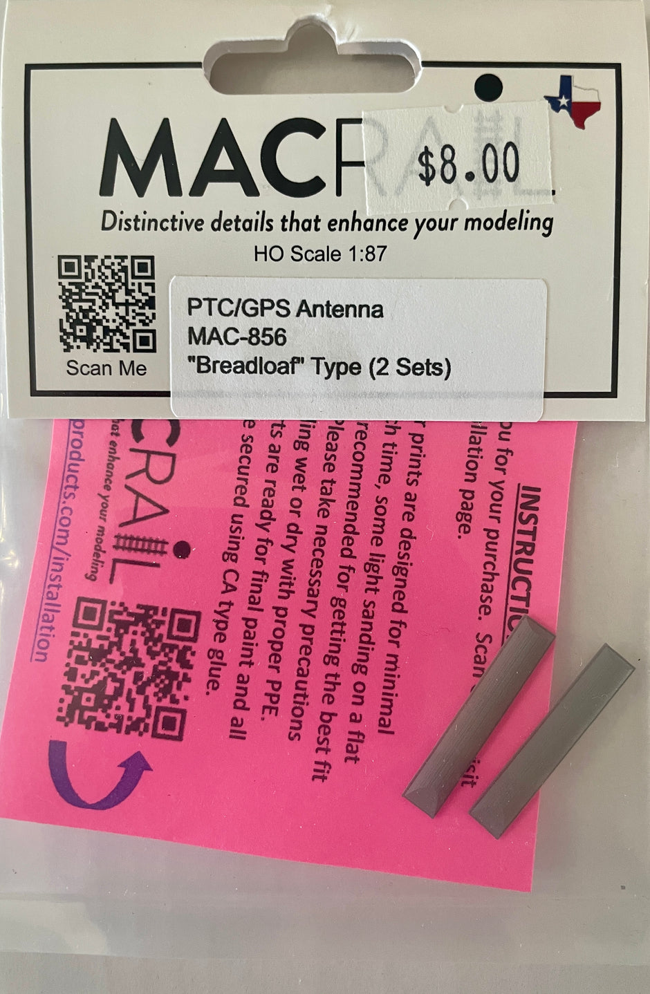 MacRail Antennae, GPS, PTC Arrays and Stands – Makin' Tracks