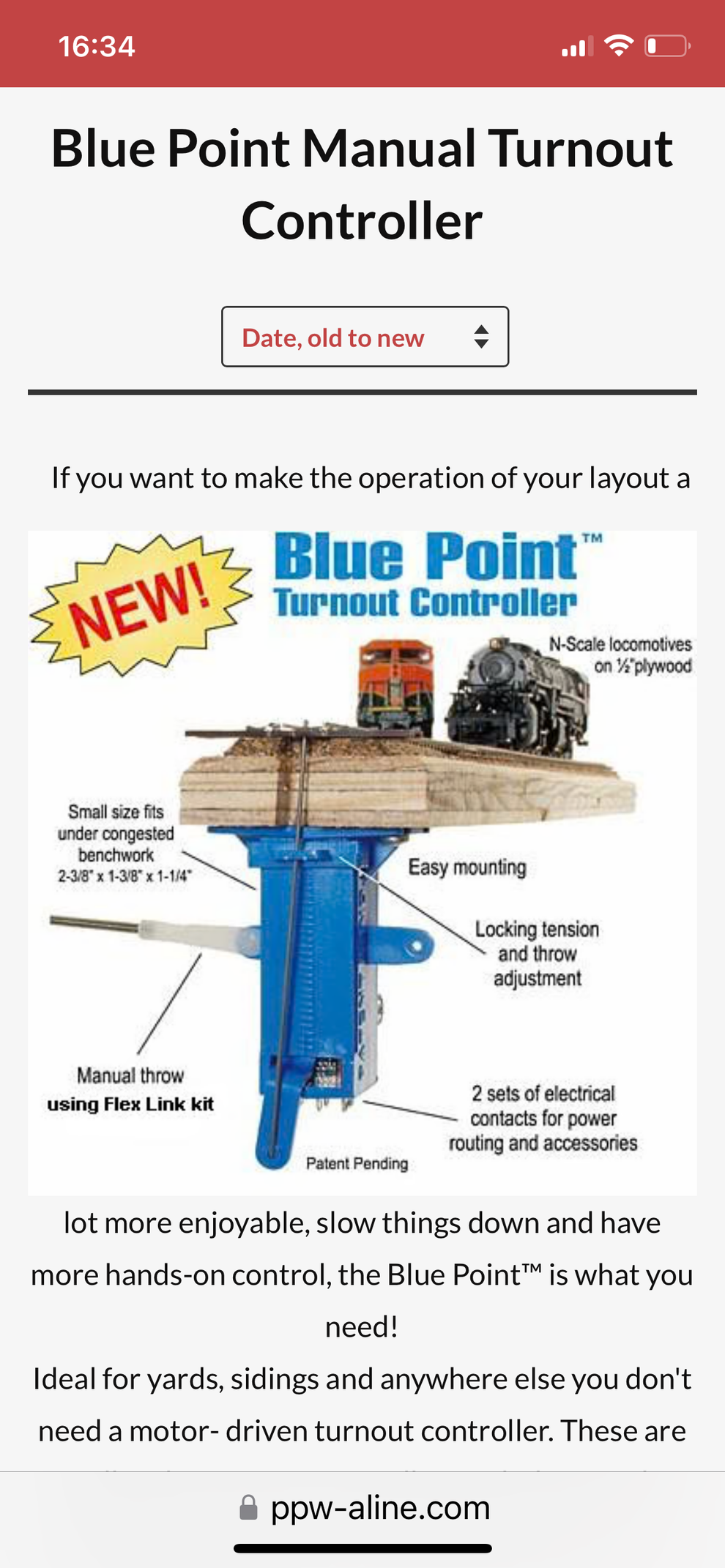 BLUE POINT TURNOUT CONTROLLER (5 PACK) – Makin' Tracks