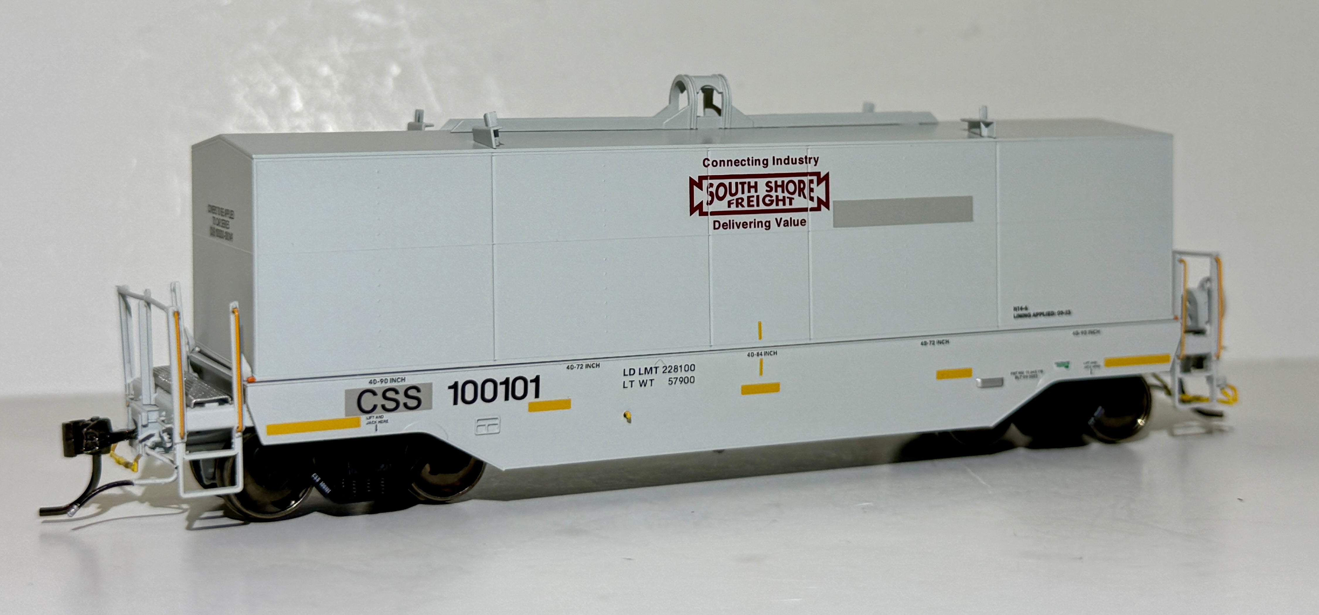 RAPIDO GREENBRIER TRANSVERSE COIL CAR - SOUTH SHORE FREIGHT – Makin' Tracks