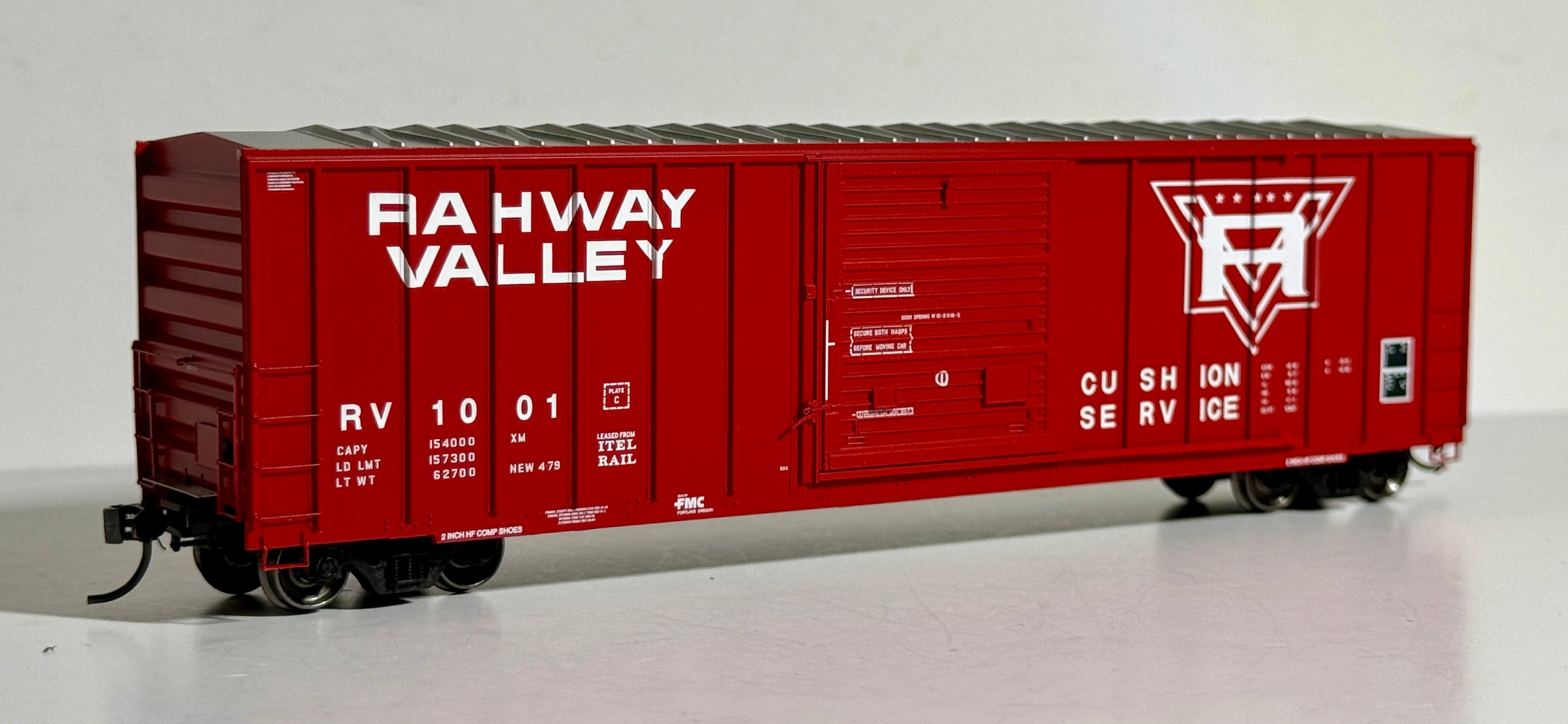 ATLAS MASTER FMC 5347 SINGLE DOOR BOXCAR - RAHWAY VALLEY – Makin' Tracks