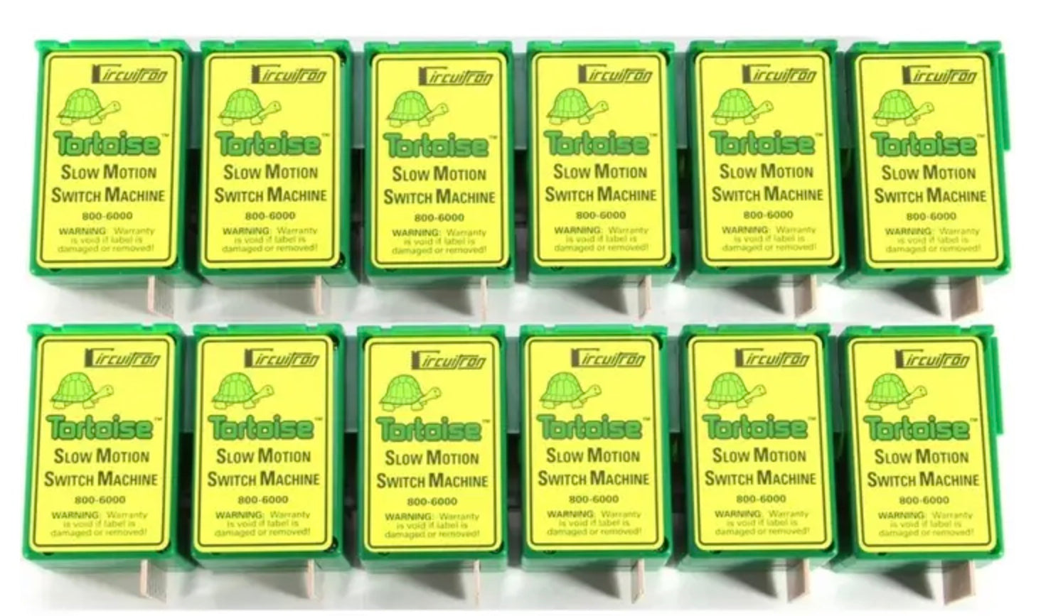 CIRCUITRON TORTOISE SWITCH MACHINE - 12 PACK – Makin' Tracks